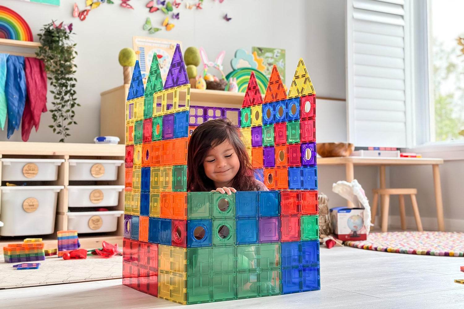 Learn & Grow Toys | World-First Magnetic Tile Toppers