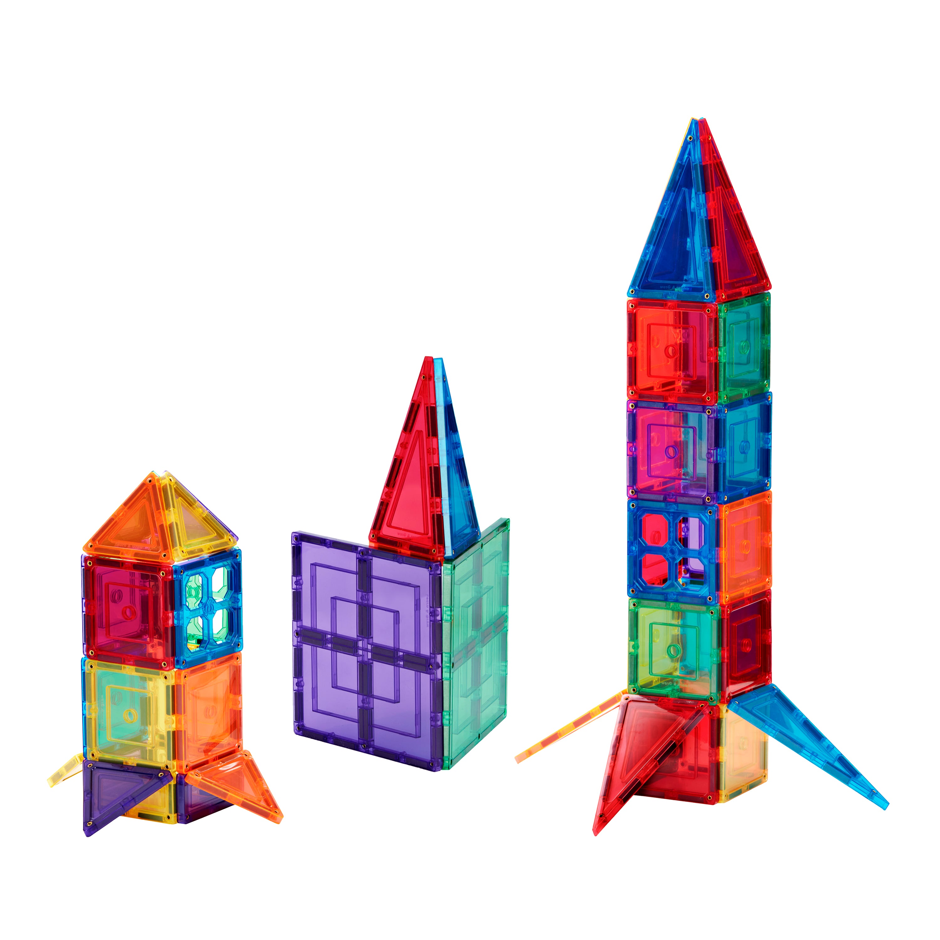 Magnetic Tiles - Base Pack (64 Piece) – Learn & Grow Toys