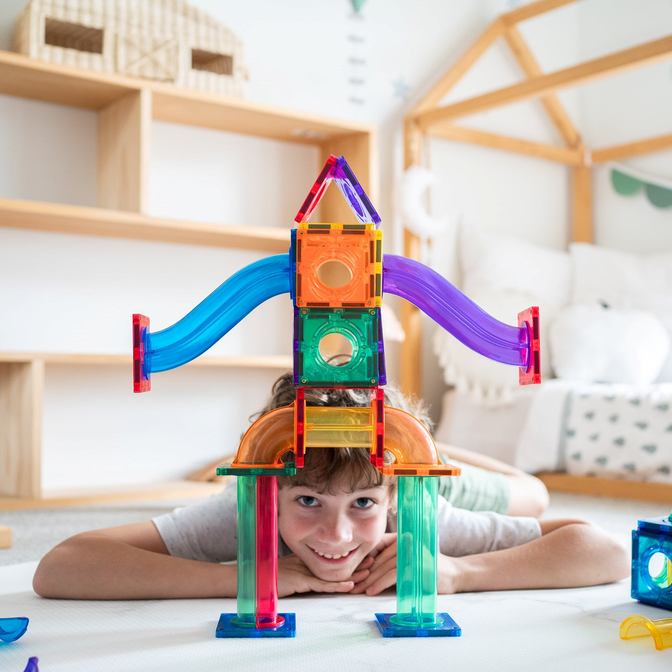 Magnetic Ball Run - Expansion Pack (88 Piece) – Learn & Grow Toys